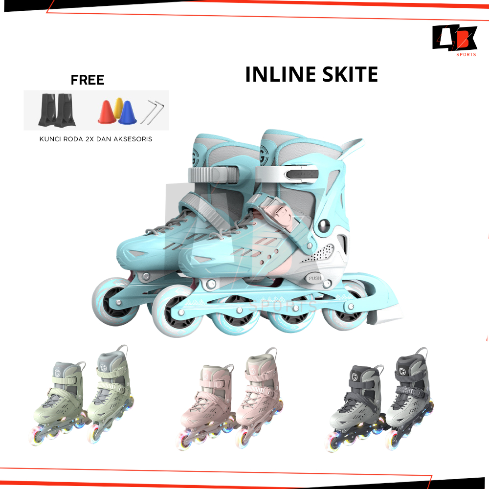 Jual ABSPORTS - Skite Inline Kunci Roda 2x Dan Aksesoris / Inline Skite ...
