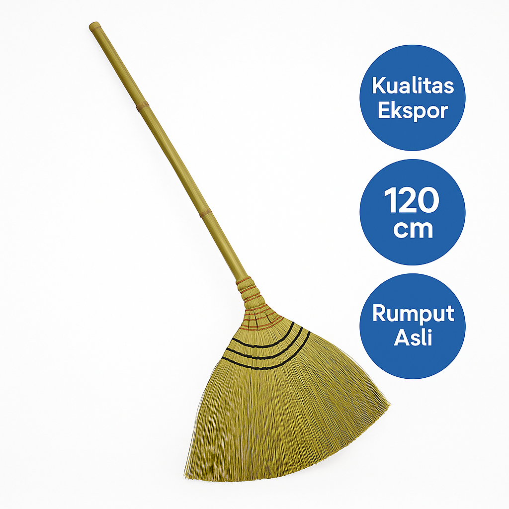 Jual Pusapu IKOCA Sapu Rumput Premium Adela Sapu Lantai Sapu Grass ...
