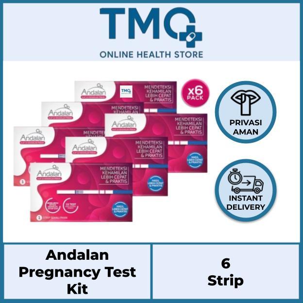 Jual Andalan Pregnancy Test Kit x 6 Pcs | Shopee Indonesia