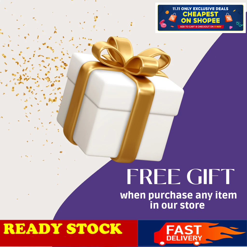 Jual Free Gift with Minimum one purchase ( NOT FOR SALE ) | Shopee ...