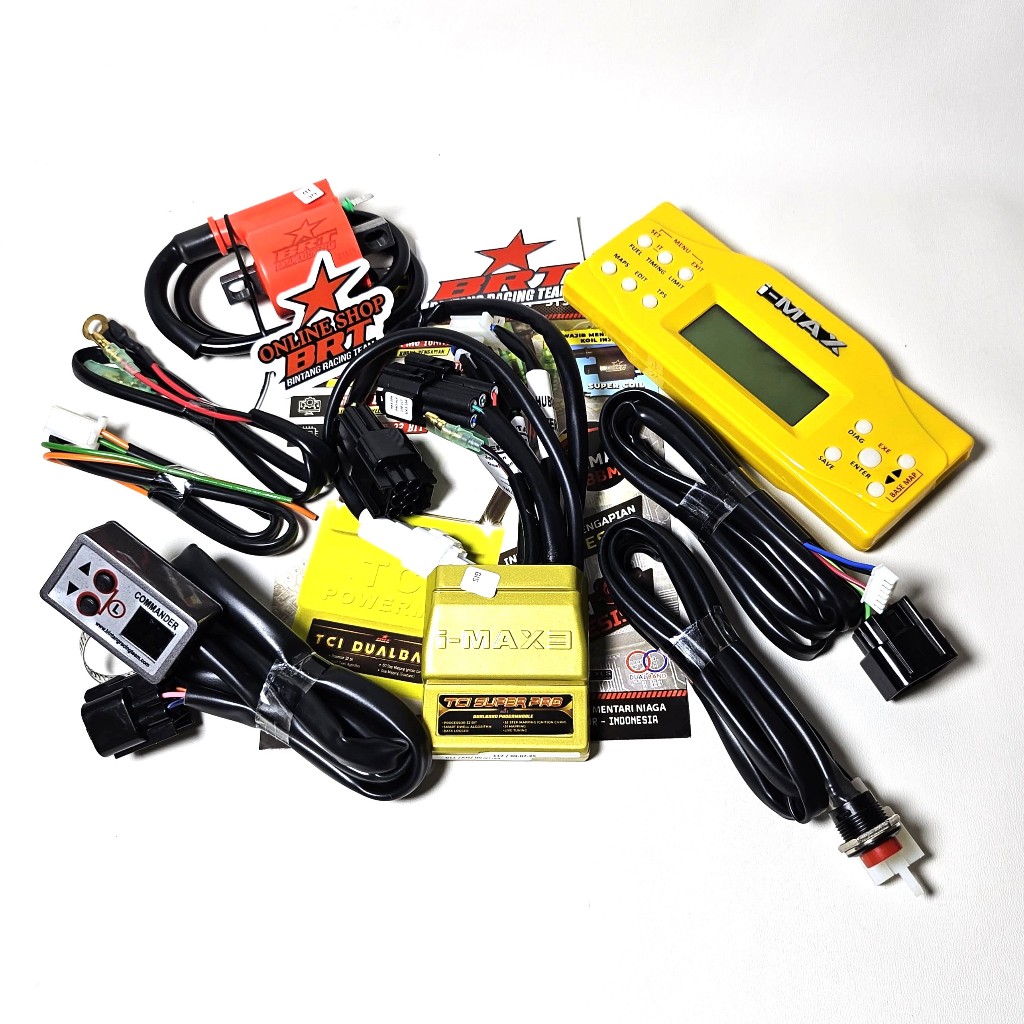 Jual TCI CDI IMAX 3 SUPER PRO + COMMANDER & REMOTE BRT SHOGUN 125 R RR ...