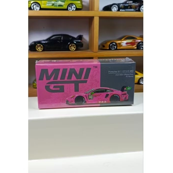 Jual mini gt porsche roxy porsche 911 gt3 r 80 2023 imsa virginia roxy ...
