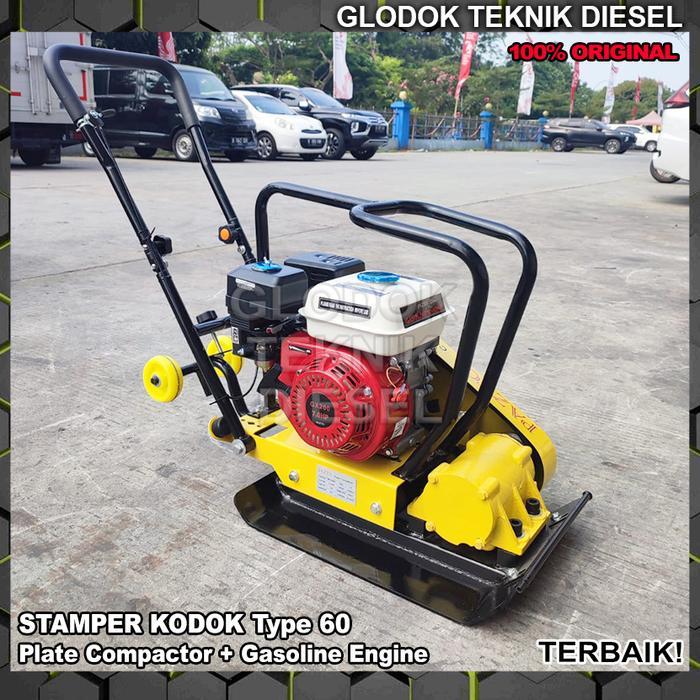 Jual Mesin Stamper Kodok + Gasoline Engine GX 200 6.5 HP C 60 Engine ...