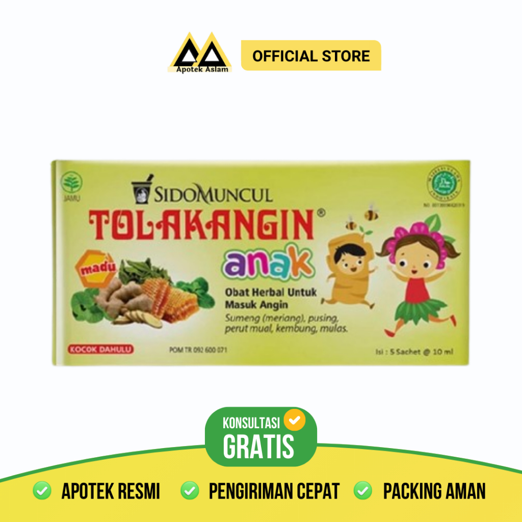 Jual Tolak Angin Cair Anak 10ml 1 Sachet | Shopee Indonesia