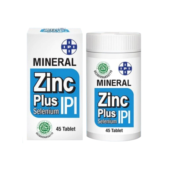Jual VITAMIN MINERAL ZINC PLUS IPI BOTOL | Shopee Indonesia