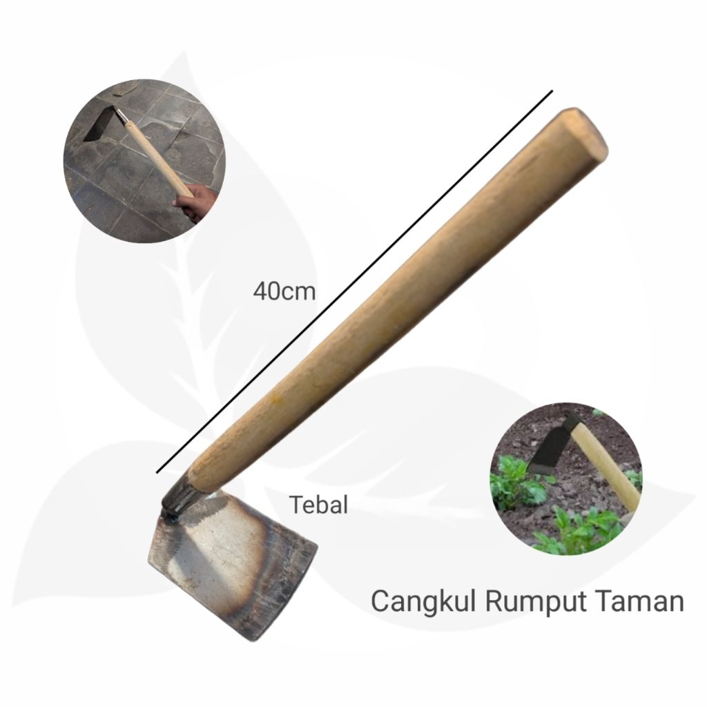 Jual Cangkul Taman Cangkul Kecil Rumput Taman Gagang Kayu | Shopee ...