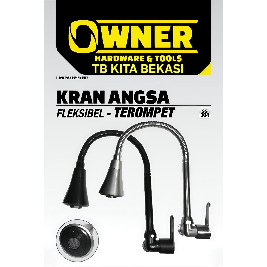 Jual KRAN ANGSA FLEKSIBEL TEROMPET OWNER / KRAN ANGSA FLEKSIBEL ...