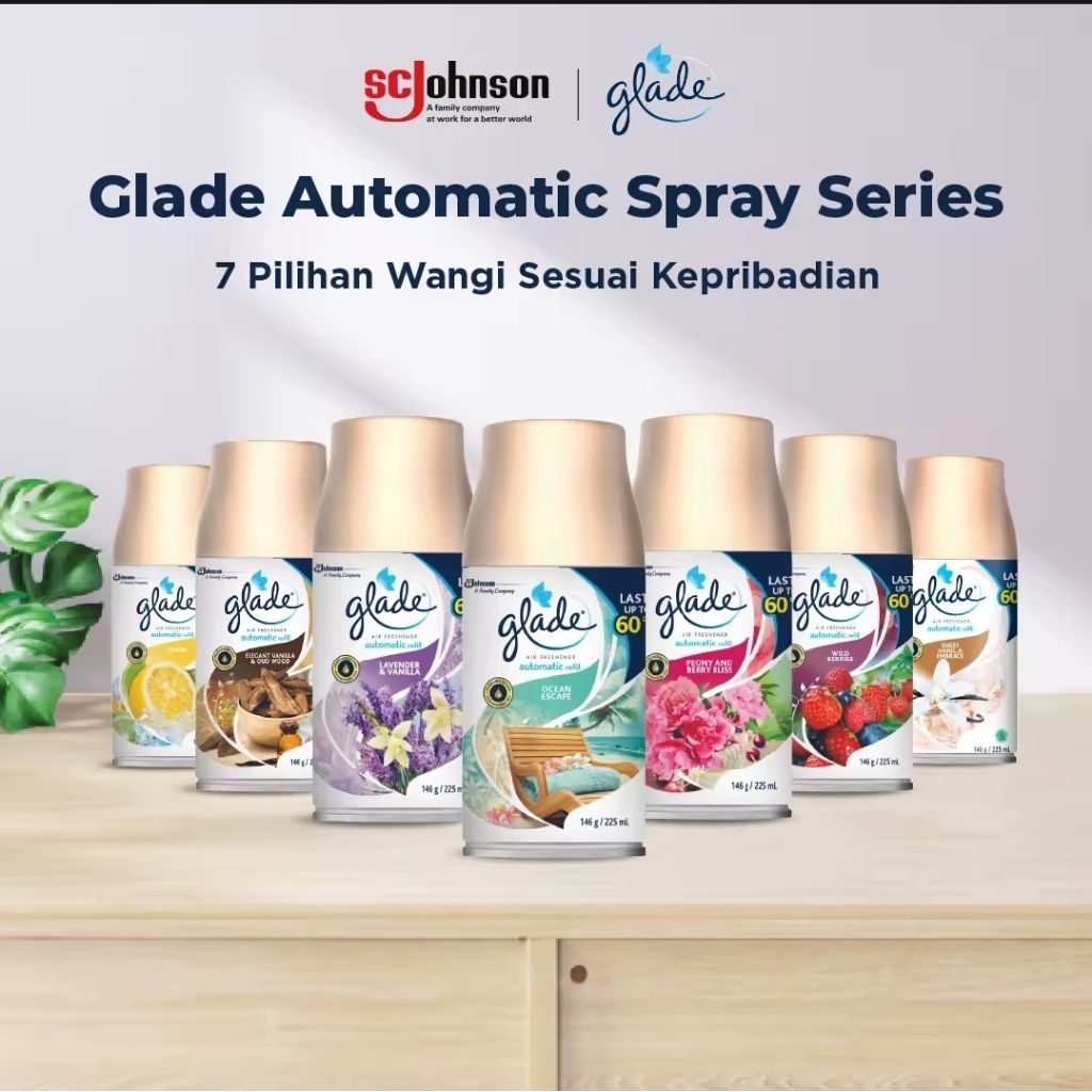 Jual Glade Auto Matic Spray Pengharum Ruangan Refill 146gr | Shopee ...