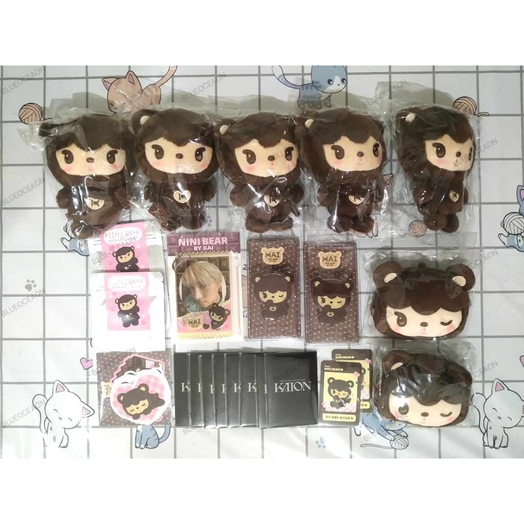 Jual [READY] KAI SOLO CONCERT KAION OFFICIAL MD Nini Bear Keyring ...