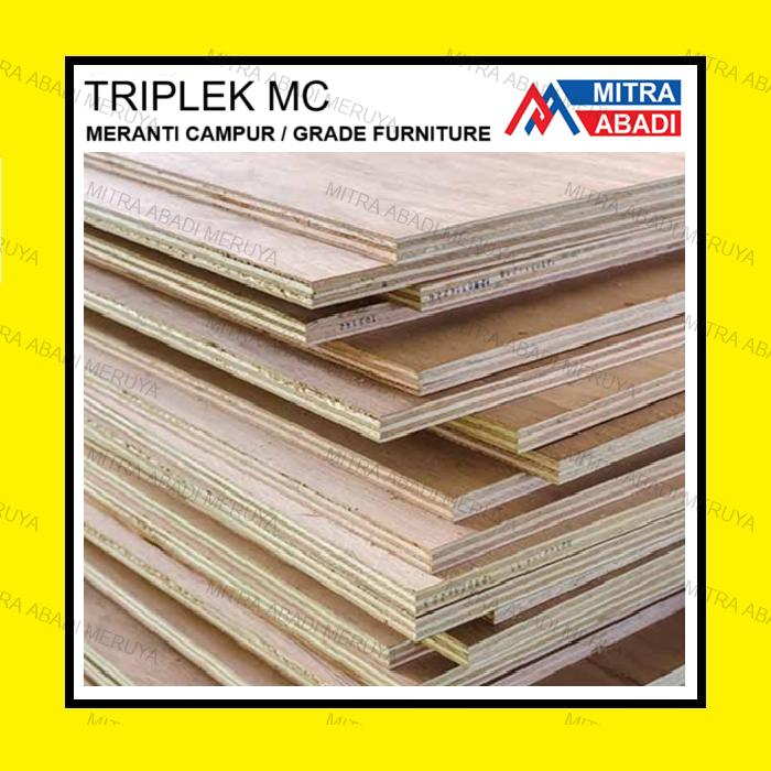 Jual Triplek MC 9 12 15 18 cm Meranti Campur Mixed Core Plywood ...