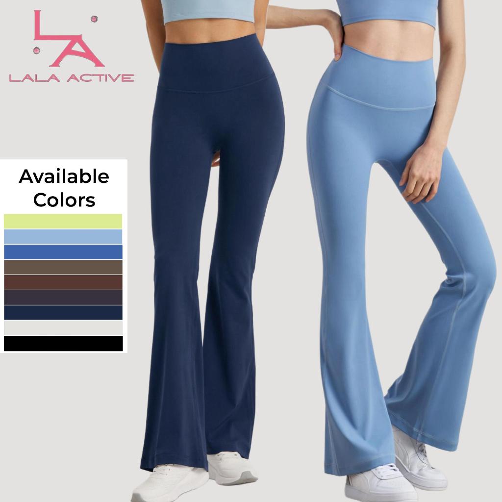Jual Lala.Active - Chrisa LEGGING CUTBRAY flare (S-XL) - Legging High ...