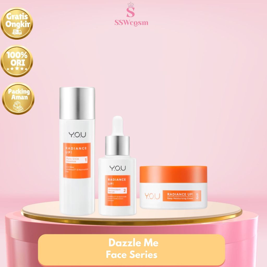 Jual YOU Radiance Up Antioxidant Serum, Deep Moisturizing Cream ...