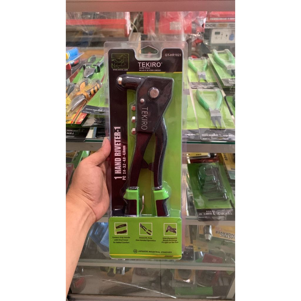 Jual Tekiro Tang rivet hand riveter-1 hitam / Tang ripet tekiro ...