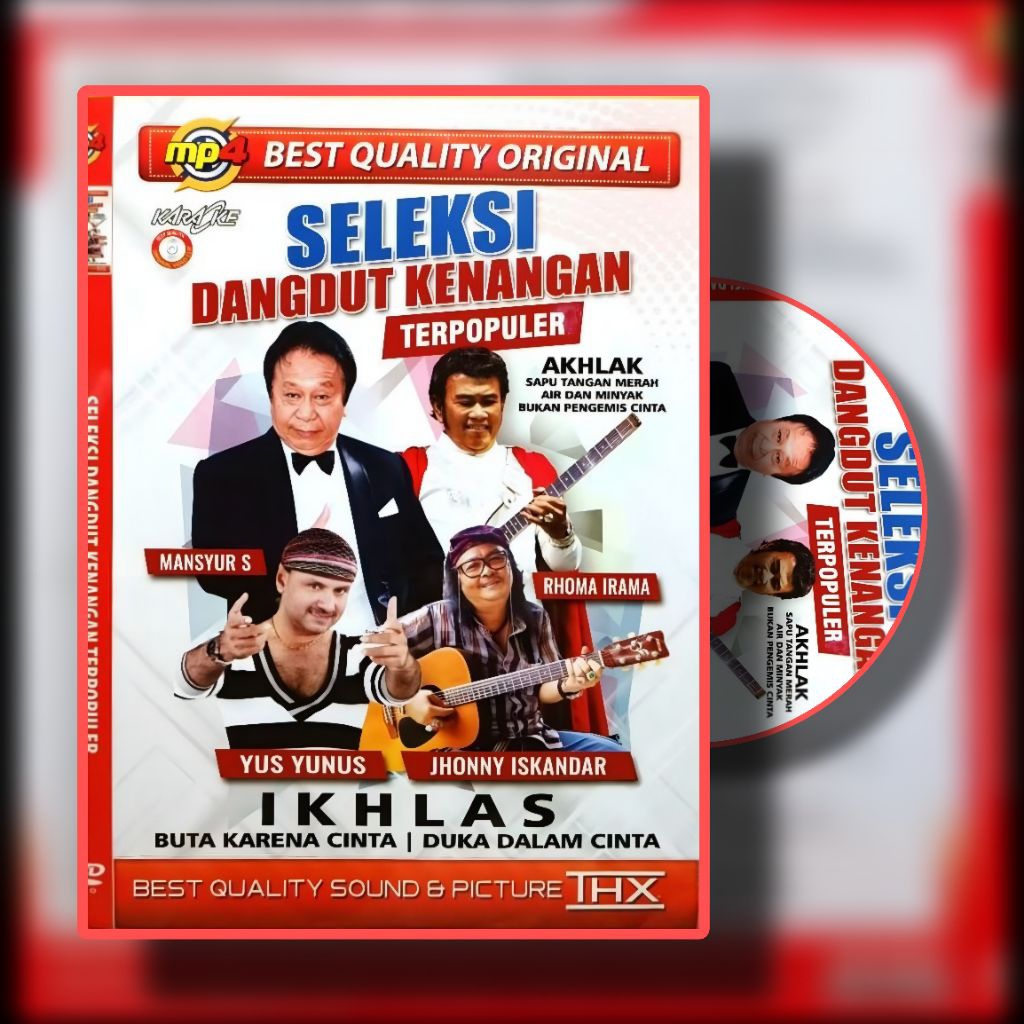 Jual KASET DVD LAGU DANGDUT KENANGAN TERPOPULER - KASET DVD MUSIK ...