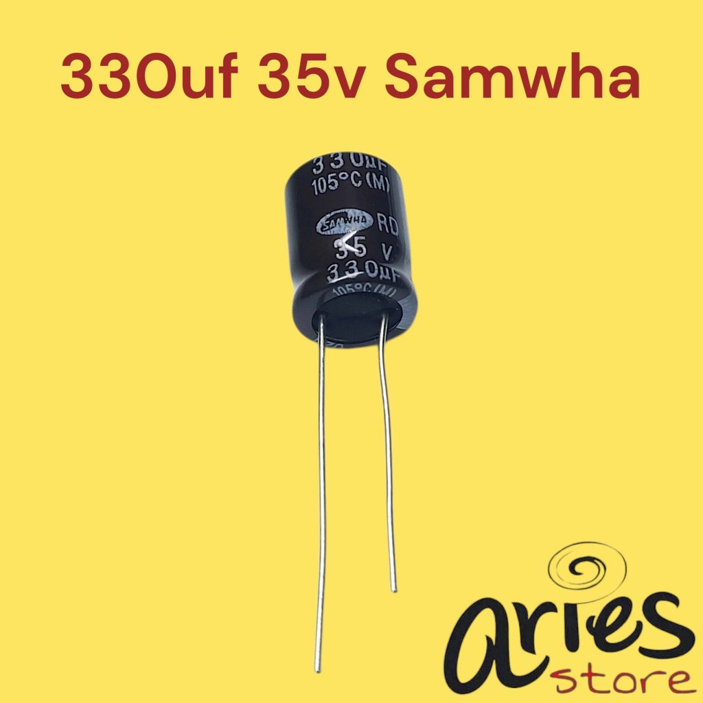 Jual ELCO 330uf 35v ORIGINAL 330UF 35Volt | Shopee Indonesia