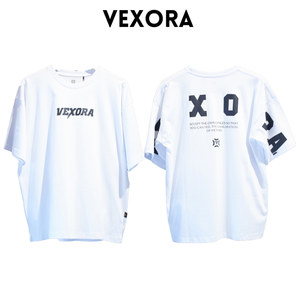 Jual Vexora Kaos Pria Lengan Pendek Oversize - Tipografi - T Shirt Cotton Combed 24s | Shopee ...