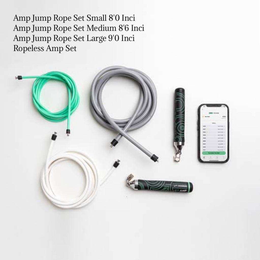 Jual Crossrope AMP Jump Rope Set With Bluetooth – Tali Skipping Pintar ...