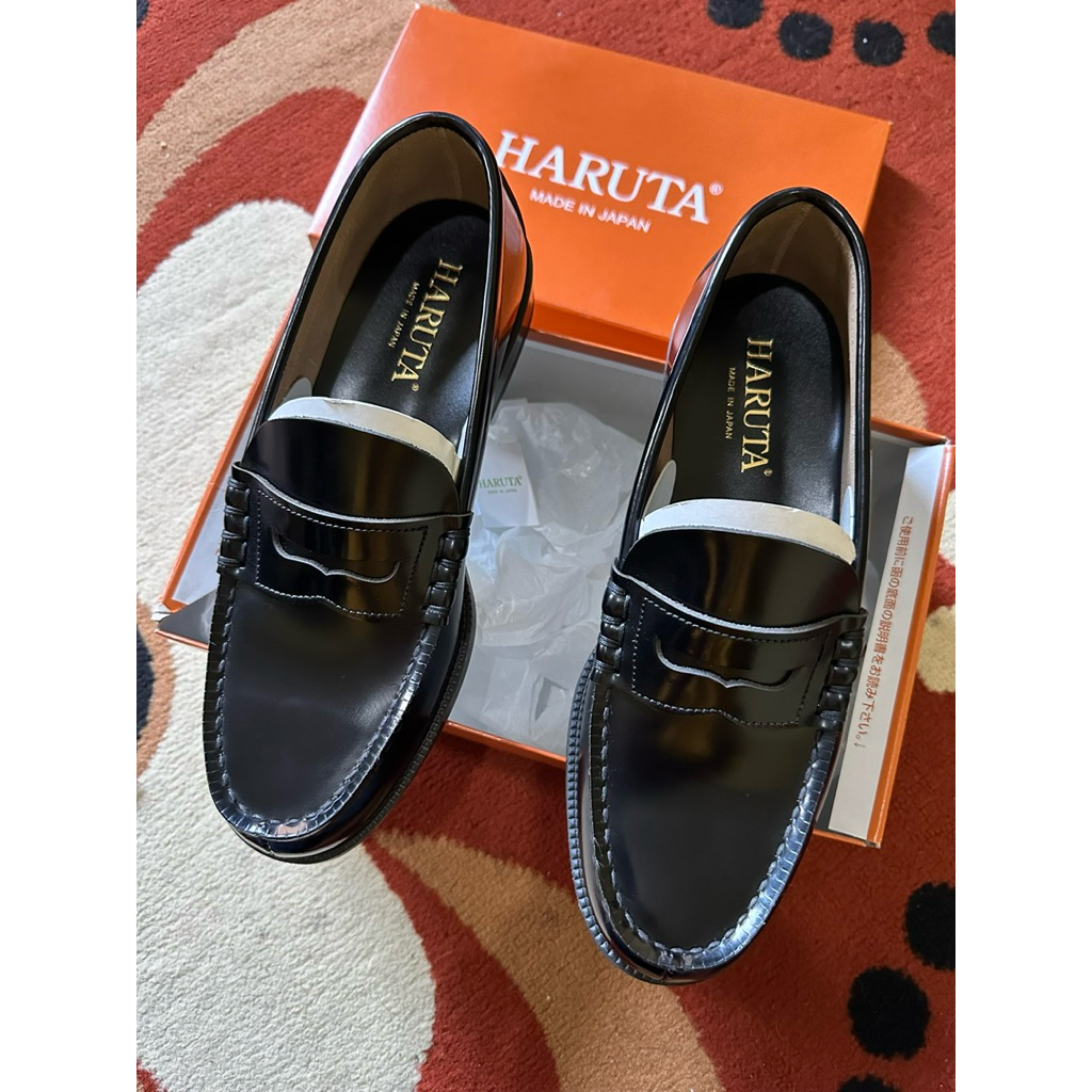 Jual loafers haruta 906 genuine leather | Shopee Indonesia