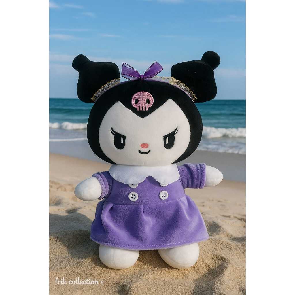 Jual Boneka kuromi sanrio Boneka kuromi renda Boneka anak perempuan ...