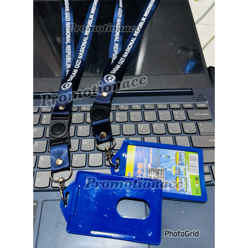 Jual ID Card Lanyard Set Plus Case / Kesing / Casing ID Card BADAN GIZI ...