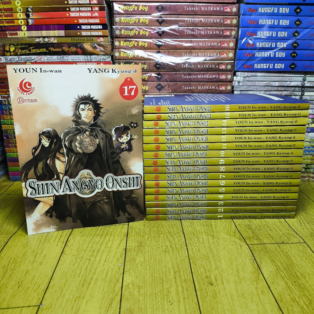 Jual Set Komik Shin Angyo Onshi volume 1-17 (end) | Shopee Indonesia