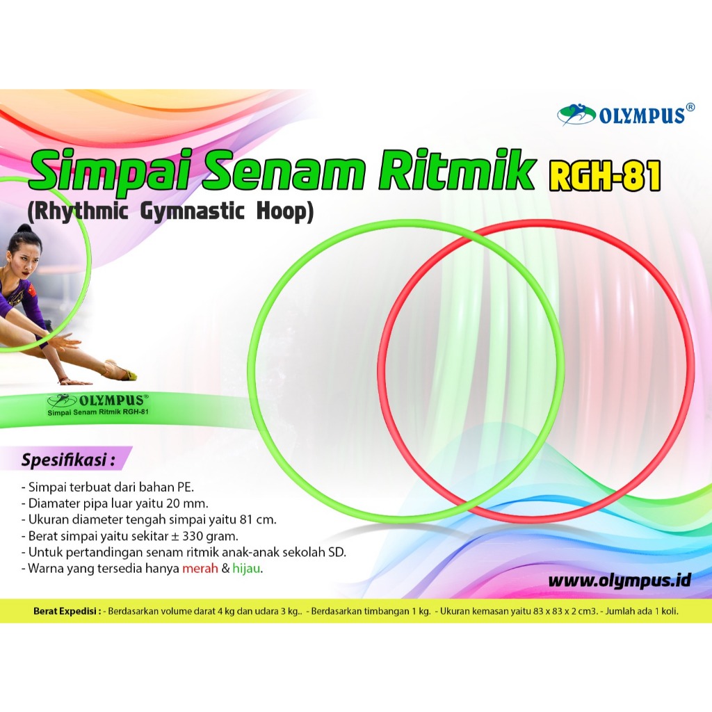Jual Simpai Senam Ritmik RGH-81 New -OLYMPUS | Shopee Indonesia