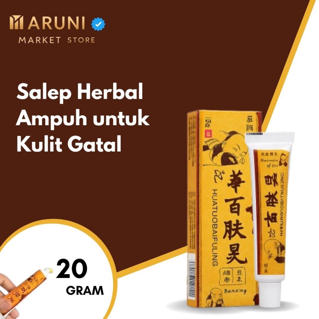 Jual Cream Salep Huatuobaifuling Salep Kulit China Eksim Kering Paling ...