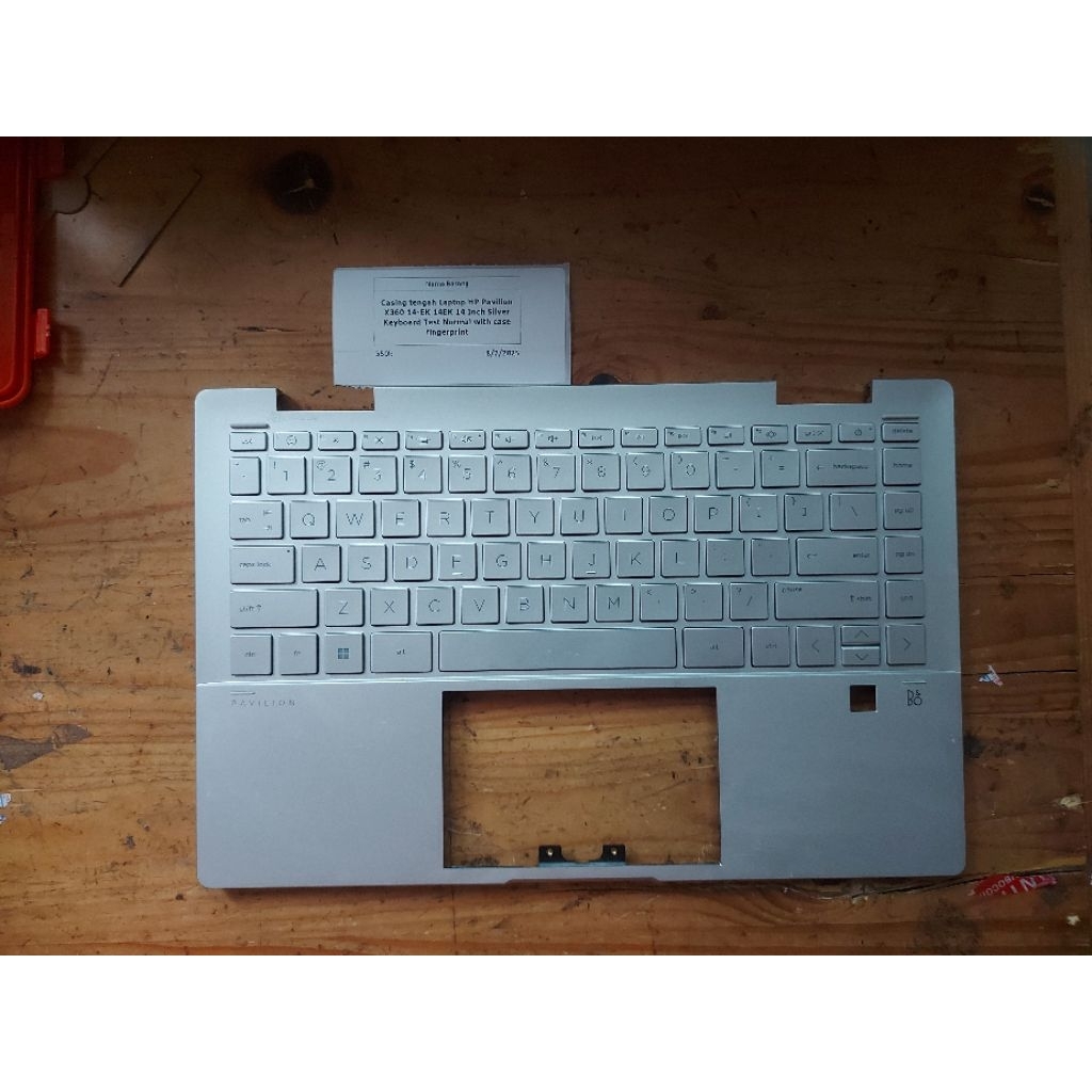 Jual Casing Tengah Laptop HP Pavilion X360 14-EK 14EK 14 Inch silver ...