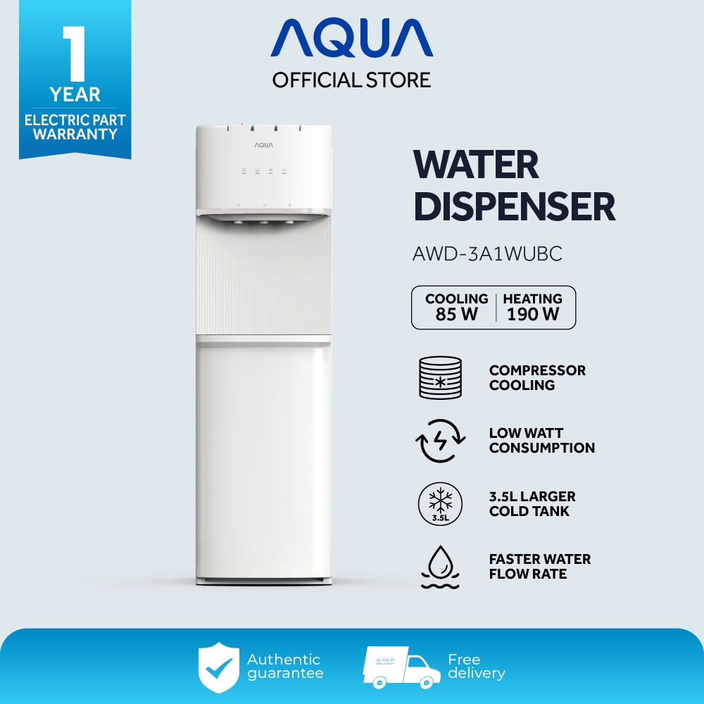 Jual AQUA Elektronik AWD-3A1WUBC Water Dispenser Bottom Loading - Child ...