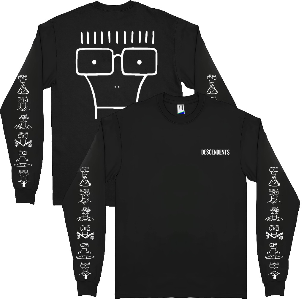 Jual T-shirt Long Sleeve DESCENDENTS - Discography Milo illustration ...