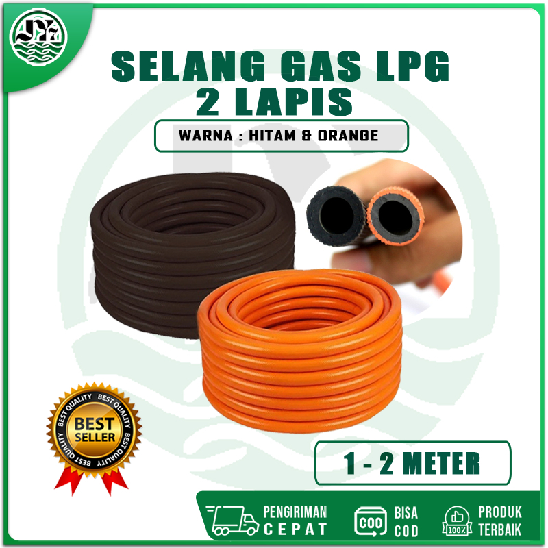 Jual SELANG GAS 2 LAPIS PERMETER SELANG REGULATOR KOMPOR GAS ANTI ...