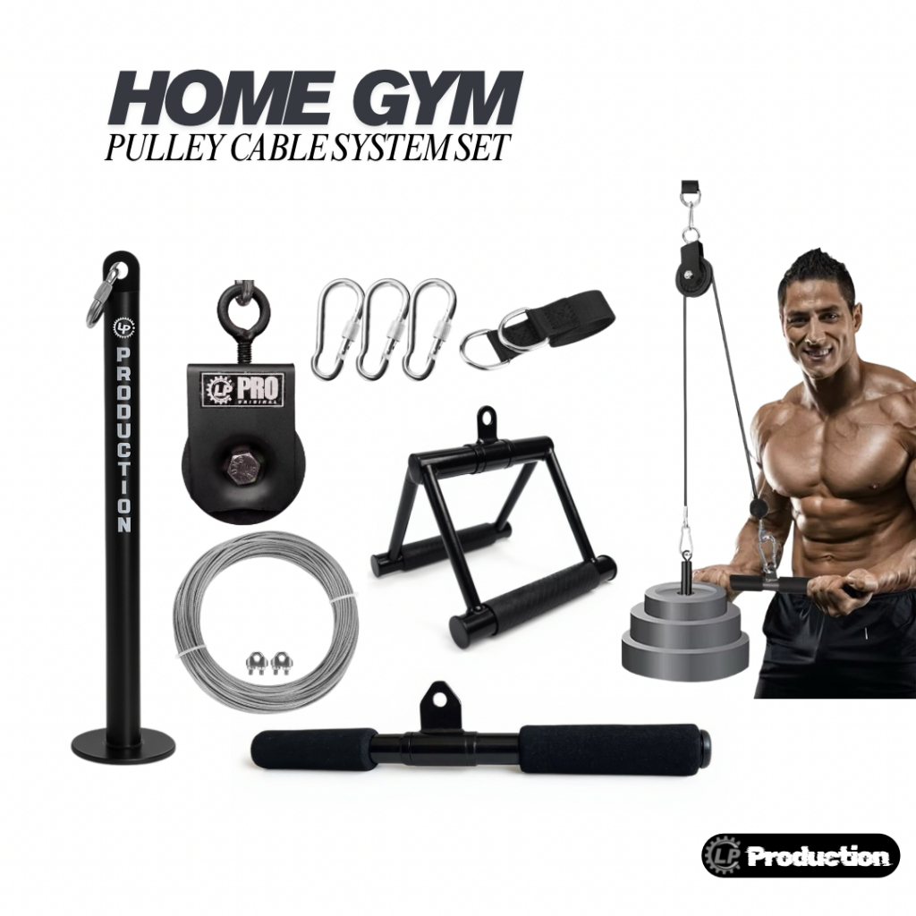 Jual Pulley Cable System Set - Pull Down Katrol Gym - Alat Olahraga ...