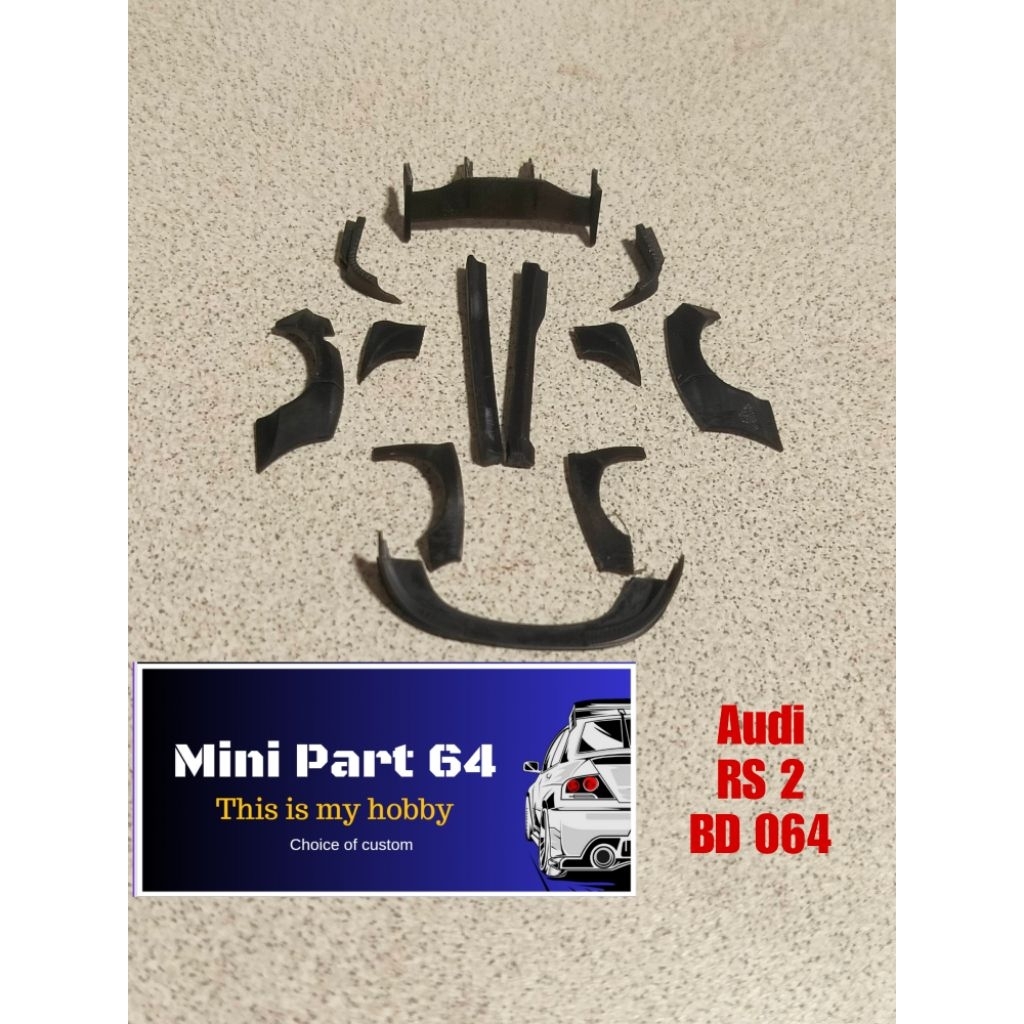 Jual mini part 64 Body kit Audi RS2 BD064 | Shopee Indonesia