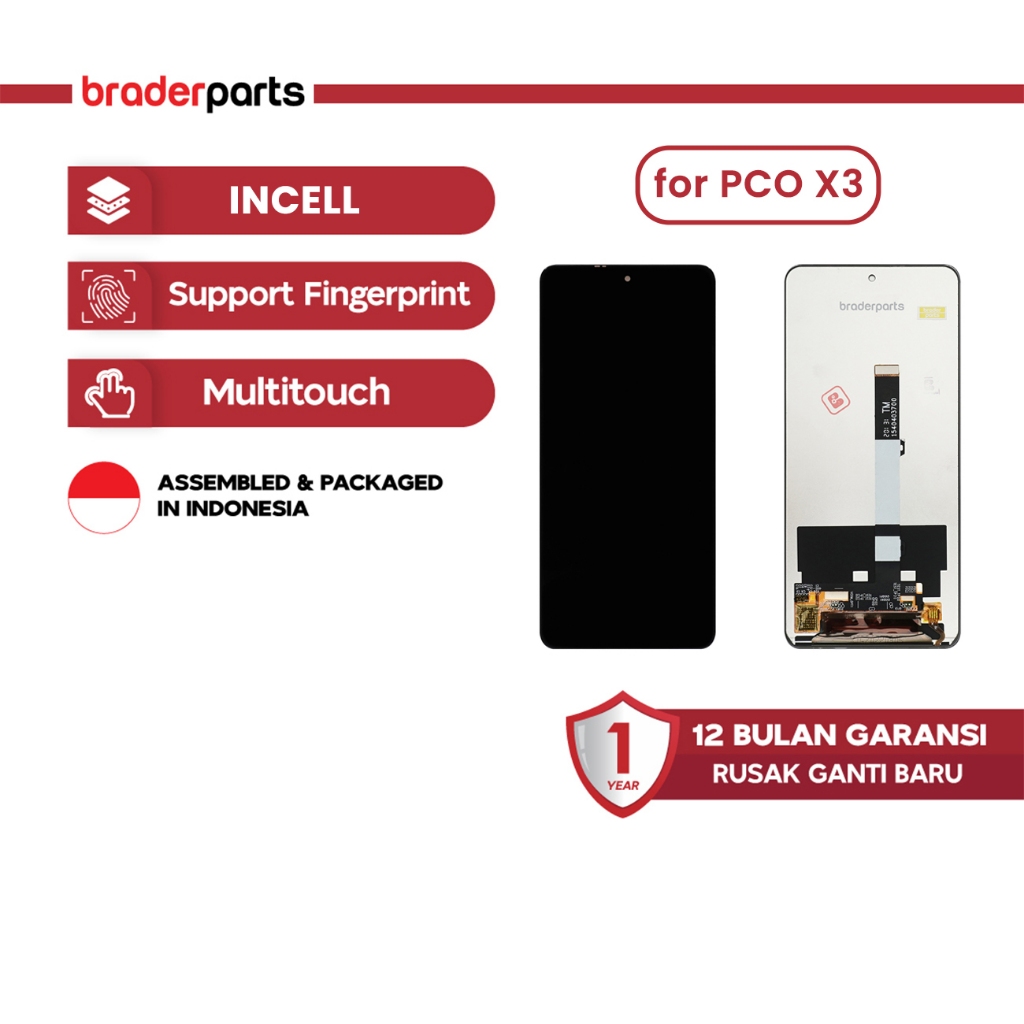 Jual Layar LCD Touch X-mi PCO X3 / PCO X3 NFC / X3 Pro BPLT-G01-000561 ...