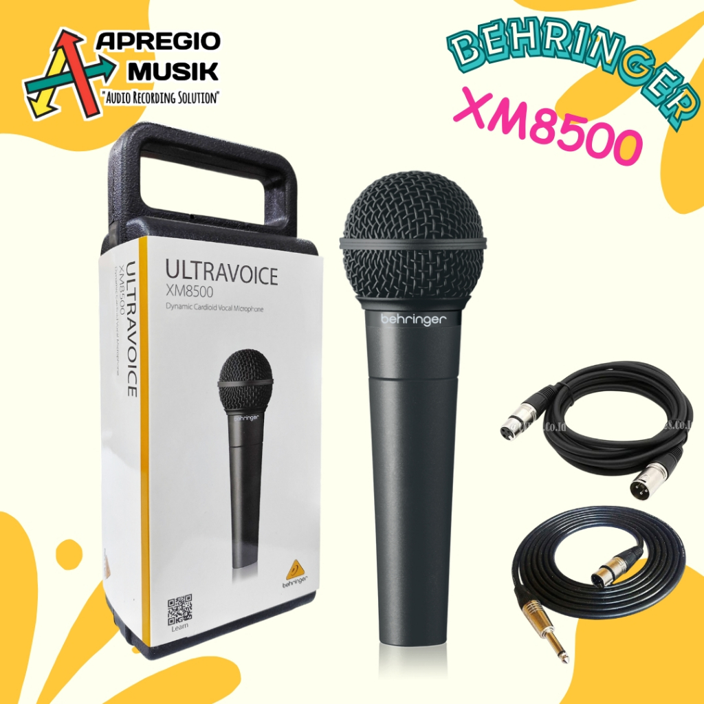 Jual Behringer XM8500 XM 8500 Microphone Dynamic Vocal Original ...