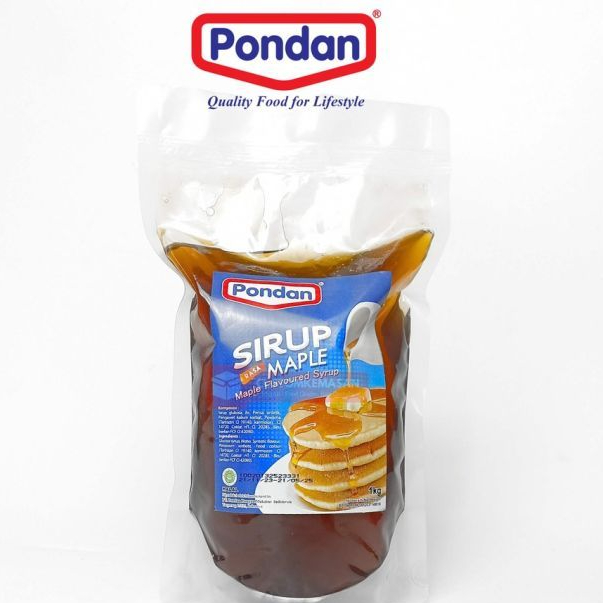 Jual Pondan Maple Syrup 1kg / Pondan Gula Sirup Maple 1kg | Shopee ...
