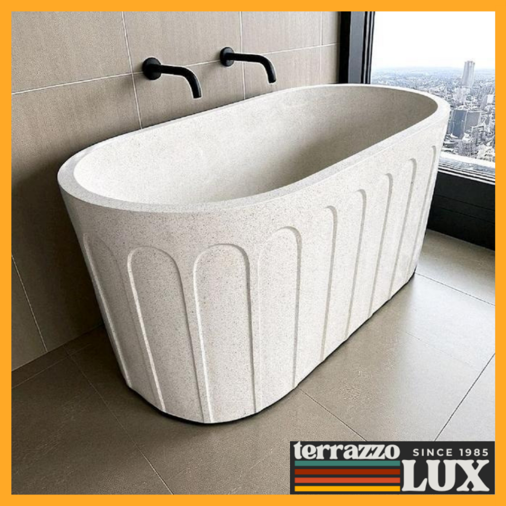 Jual Bathtub Teraso Terrazzo Ulir Roman Marmer | Shopee Indonesia