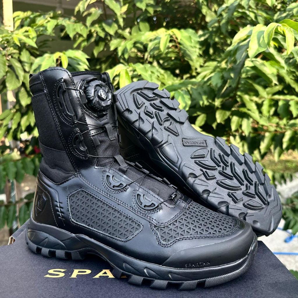 Jual Sepatu PDL SPARTAN Tali Putar Libra Sol Tempur | Shopee Indonesia