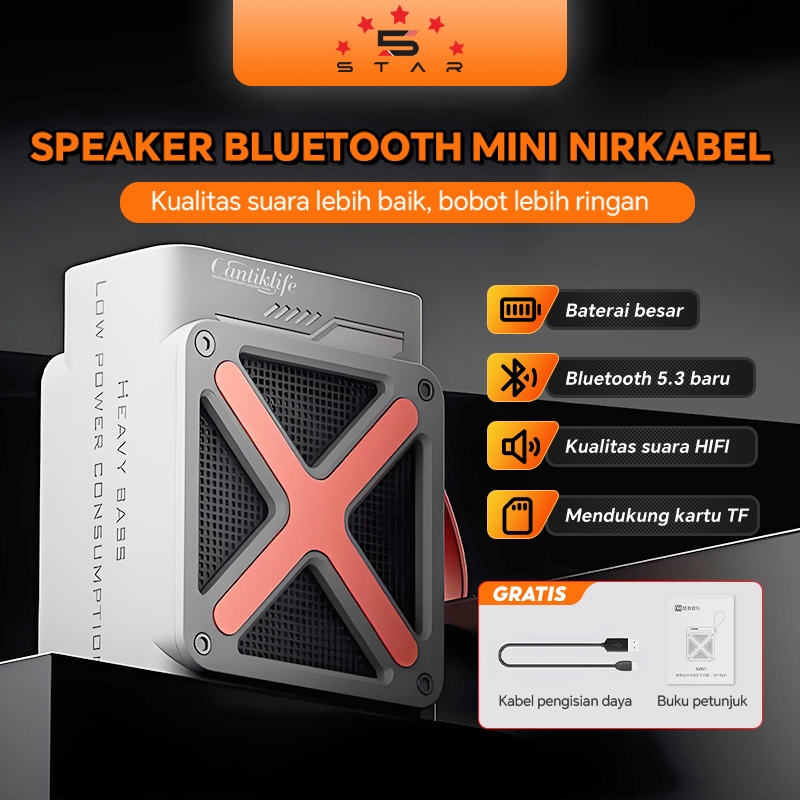 Jual 5starmusic 【DISKON 70% + GRATIS ONGKIR!!】MANU K02 Speaker ...