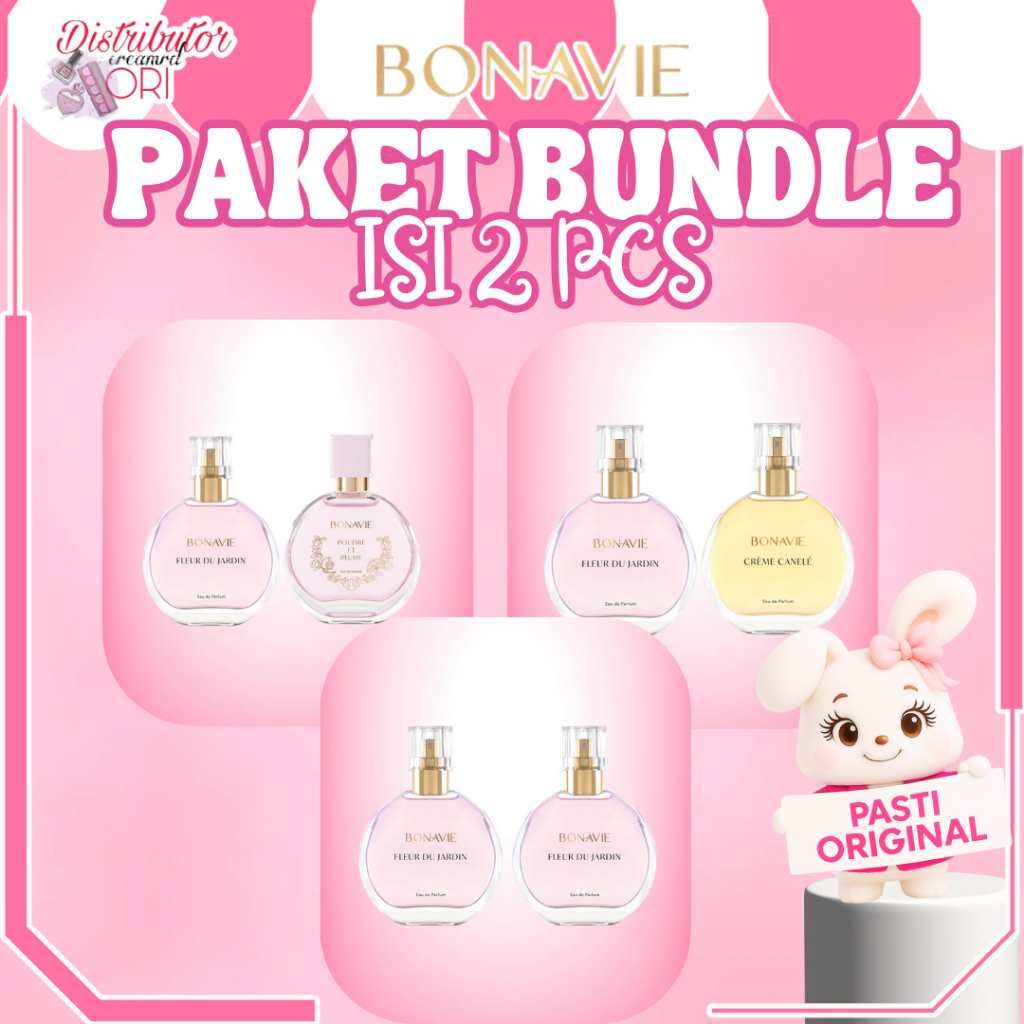 Jual [PAKET ISI 2] Bonavie Best Selling Twinpack BUNDLE BUNDLING Eau De ...