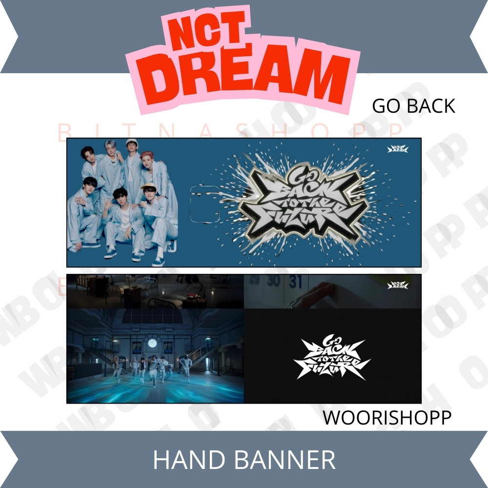Jual HAND BANNER NCT DREAM GO BACK 2SISI KPOP UNOFFICIAL CHENLE HAECHAN ...