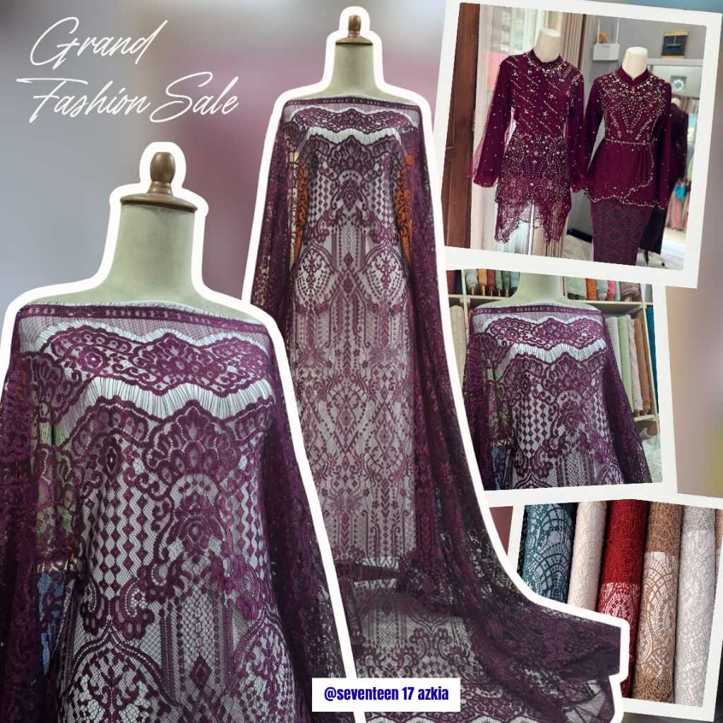 Jual KAIN BROKAT SEMI FRANCIS NEW MOTIF BRUKAT fuldall Motif VIRAL SCTV ...