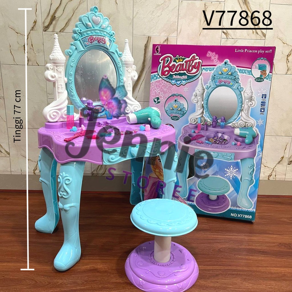 Jual ( Jenniestoree ) Mainan Meja Rias Princess Beuaty V66868 / Tempat ...