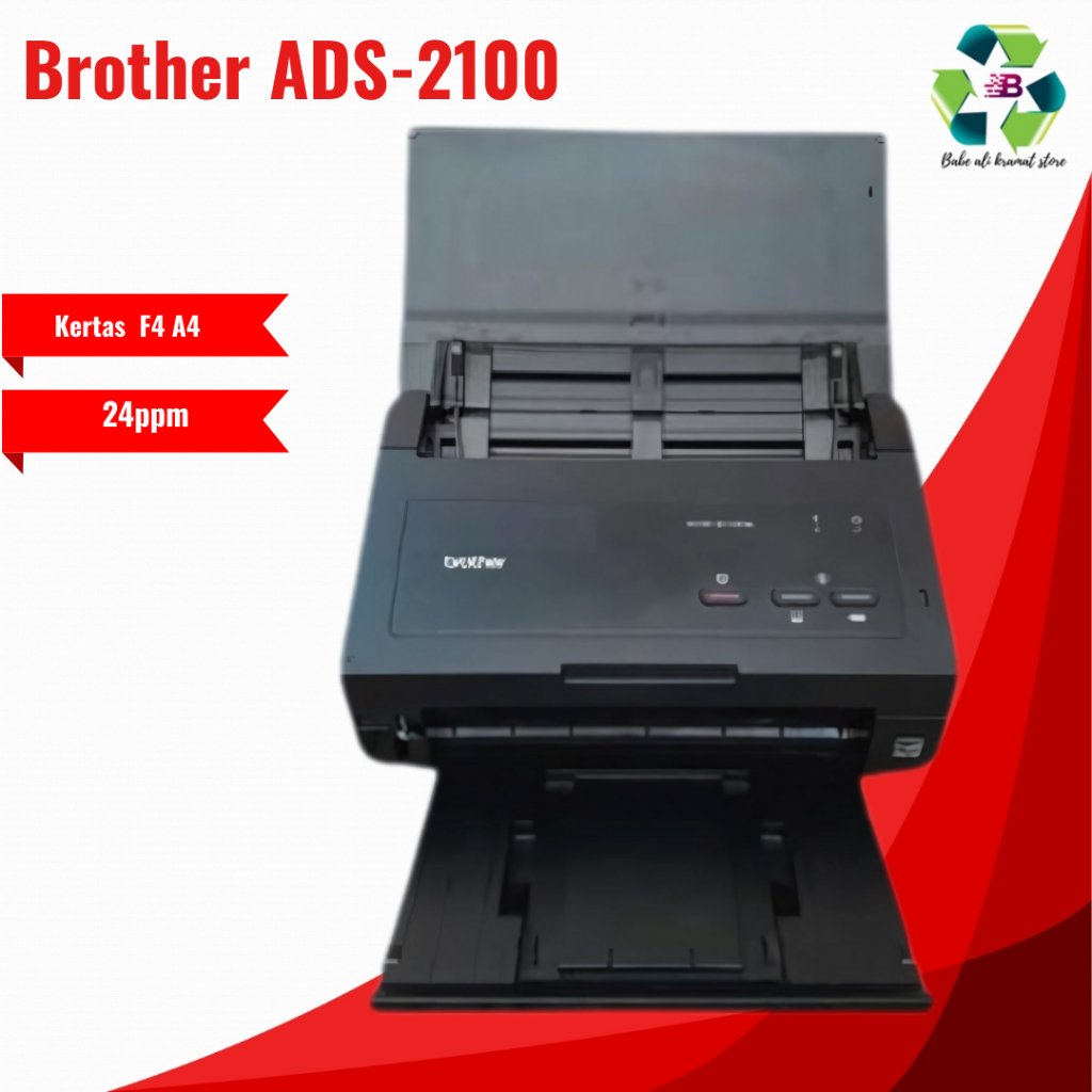 Jual Scanner Brother ADS-2100 Speed 24 PPM Bisa Scan Ke USB Harga ...