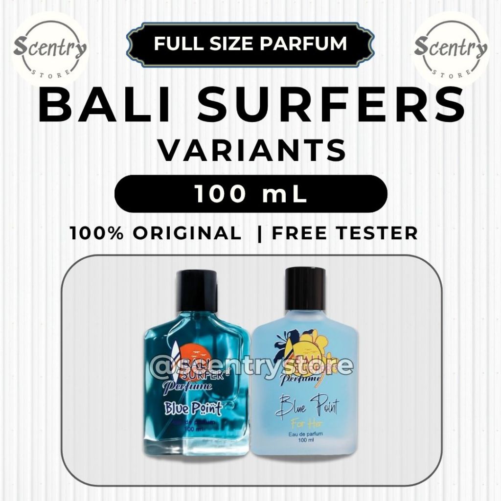 Jual Parfum BALI SURFERS PERFUME Varian 100ml - Free Tester | Shopee ...