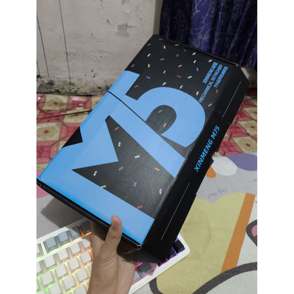 Jual XINMENG M75 PRO - 75% - Mechanical Keyboard - TFT DISPLAY - SW ...