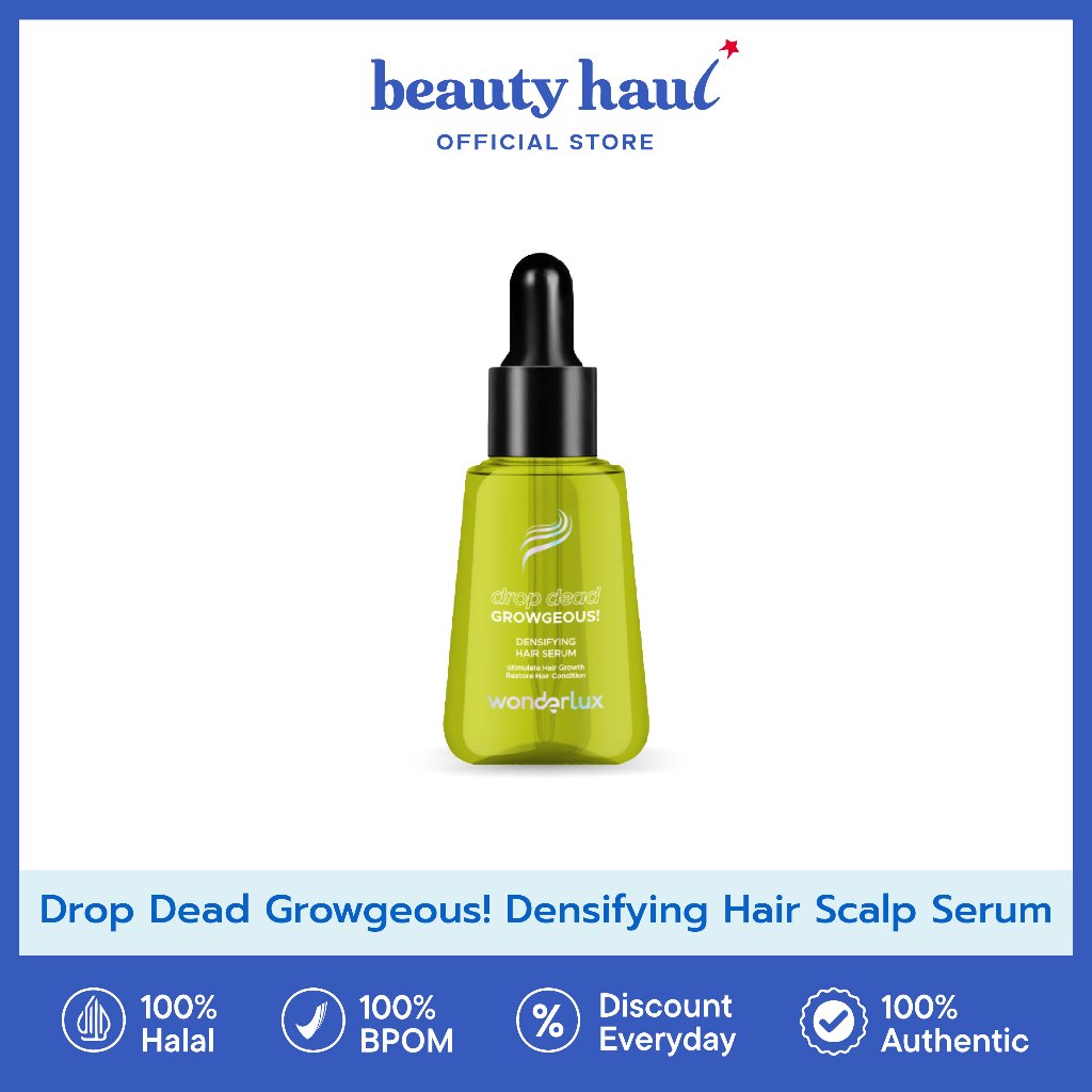 Jual WONDERLUX Drop Dead Growgeous! Densifying Hair Scalp Serum ...