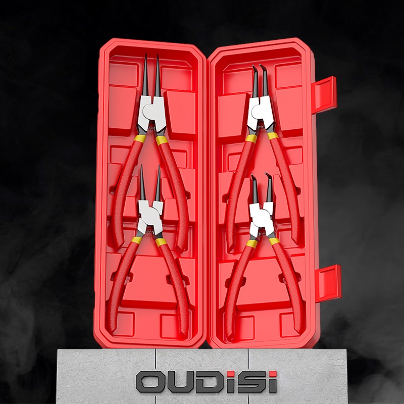 Jual OUDISI 4 pcs Tang Circlip tang snap ring set 7 Inch Set Tang ...