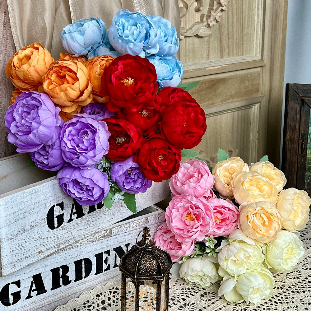Jual Bunga Peony Bohong 6 Kuntum | Hiasan Pernikahan, Rumah & Acara ...