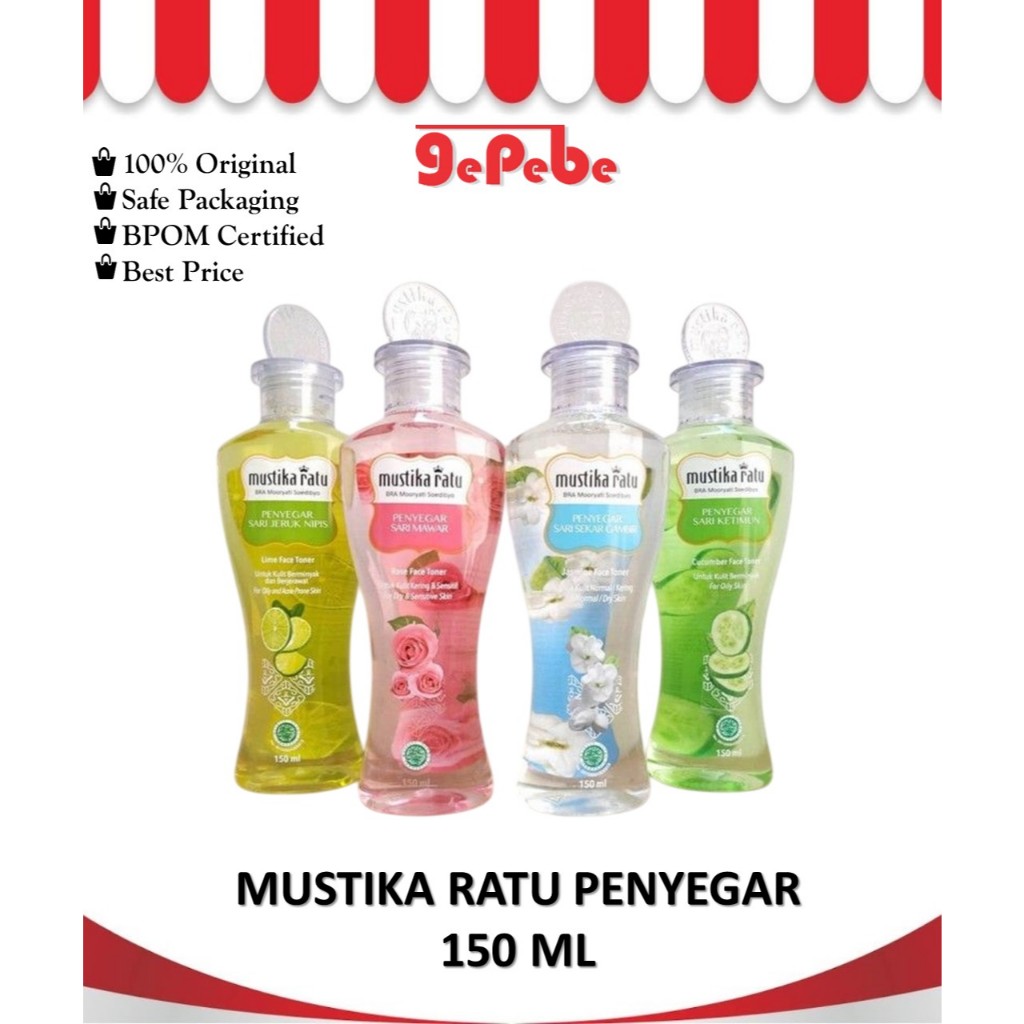 Jual MUSTIKA RATU PENYEGAR 150 ML | Shopee Indonesia